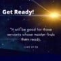 Get Ready for the Lord's Coming - Mandy and Michele