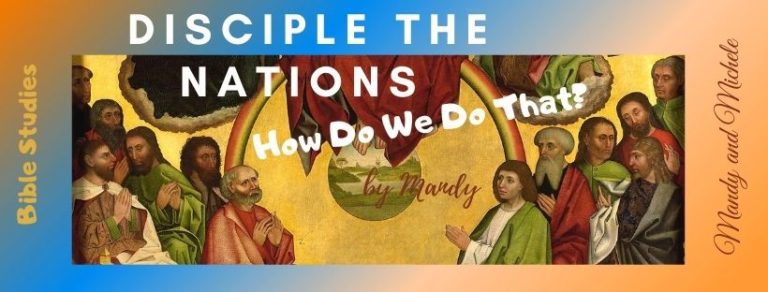 Discipling: Sharing the Love of God - by Mandy Farmer
